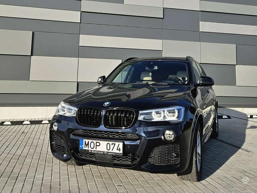 Zils BMW X3 2015 Šauļi, ar dzinēja tilpumu 2.99 L un nobraukumu 280 tūkst. km par 15600 €, foto 1 vietnē AUTOMOTO.COM.LV