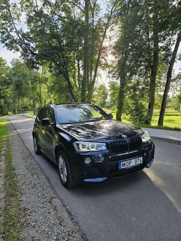 Blue BMW X3 2015 in Siauliai, with an engine capacity of 2.99 L and mileage of 280 thousand km for 15600 €, photo 2 on AUTOMOTO.COM.LV