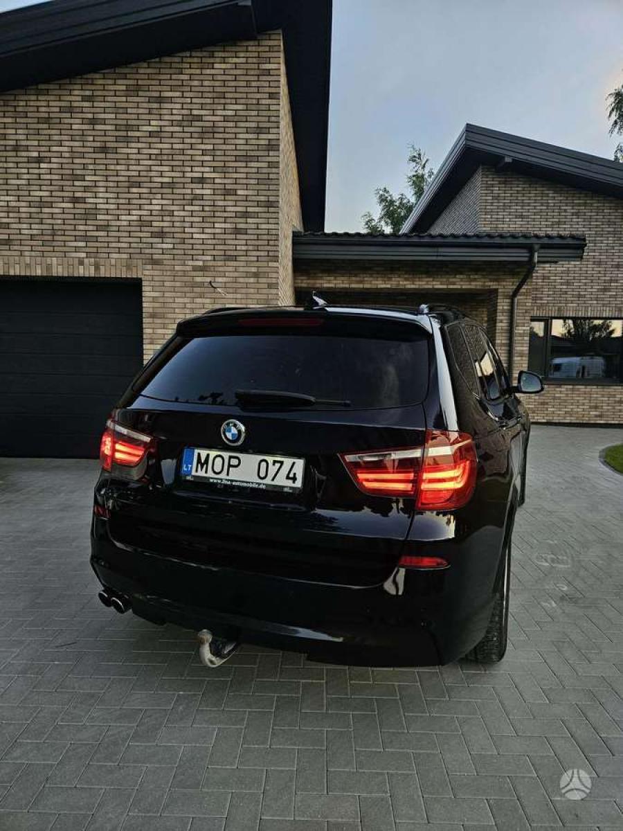 Zils BMW X3 2015 Šauļi, ar dzinēja tilpumu 2.99 L un nobraukumu 280 tūkst. km par 15600 €, foto 7 vietnē AUTOMOTO.COM.LV