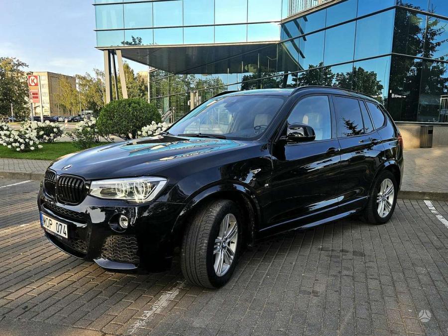 Zils BMW X3 2015 Šauļi, ar dzinēja tilpumu 2.99 L un nobraukumu 280 tūkst. km par 15600 €, foto 9 vietnē AUTOMOTO.COM.LV