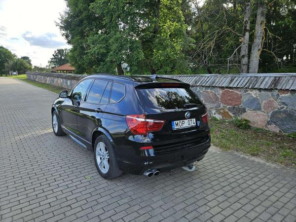 Blue BMW X3 2015 in Siauliai, with an engine capacity of 2.99 L and mileage of 280 thousand km for 15600 €, photo 9 on AUTOMOTO.COM.LV