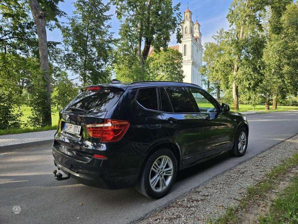 Blue BMW X3 2015 in Siauliai, with an engine capacity of 2.99 L and mileage of 280 thousand km for 15600 €, photo 10 on AUTOMOTO.COM.LV