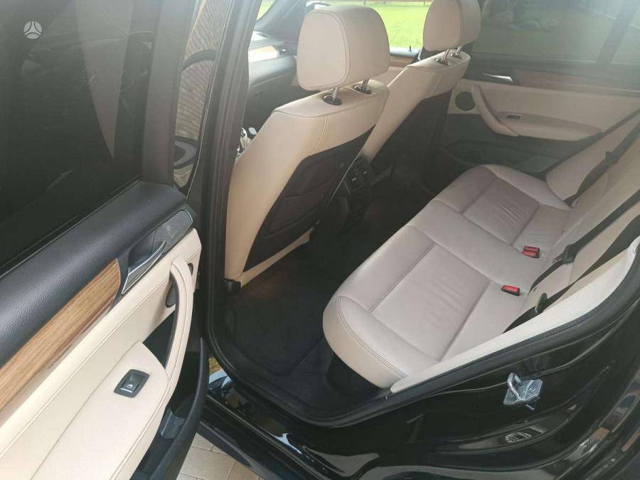 Zils BMW X3 2015 Šauļi, ar dzinēja tilpumu 2.99 L un nobraukumu 280 tūkst. km par 15600 €, foto 16 vietnē AUTOMOTO.COM.LV