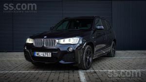 Zils BMW X3 2015 Rīga, ar dzinēja tilpumu 3.00 L un nobraukumu 302 tūkst. km par 14800 €, foto  vietnē AUTOMOTO.COM.LV