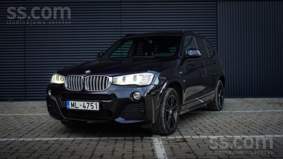 Zils BMW X3 2015 Rīga, ar dzinēja tilpumu 3.00 L un nobraukumu 302 tūkst. km par 14800 €, foto 1 vietnē AUTOMOTO.COM.LV
