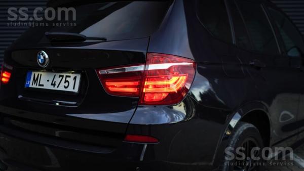 Zils BMW X3 2015 Rīga, ar dzinēja tilpumu 3.00 L un nobraukumu 302 tūkst. km par 14800 €, foto 8 vietnē AUTOMOTO.COM.LV