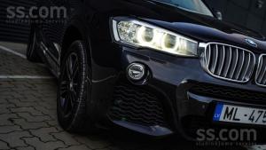 Zils BMW X3 2015 Rīga, ar dzinēja tilpumu 3.00 L un nobraukumu 302 tūkst. km par 14800 €, foto 10 vietnē AUTOMOTO.COM.LV