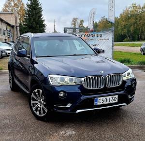 Blue BMW X3 2015 in Radviliskis, with an engine capacity of 2.00 L and mileage of 263 thousand km for 11500 €, photo  on AUTOMOTO.COM.LV