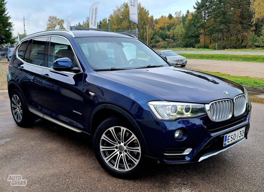 Blue BMW X3 2015 in Radviliskis, with an engine capacity of 2.00 L and mileage of 263 thousand km for 11500 €, photo 4 on AUTOMOTO.COM.LV