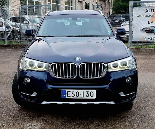 Blue BMW X3 2015 in Radviliskis, with an engine capacity of 2.00 L and mileage of 263 thousand km for 11500 €, photo 8 on AUTOMOTO.COM.LV
