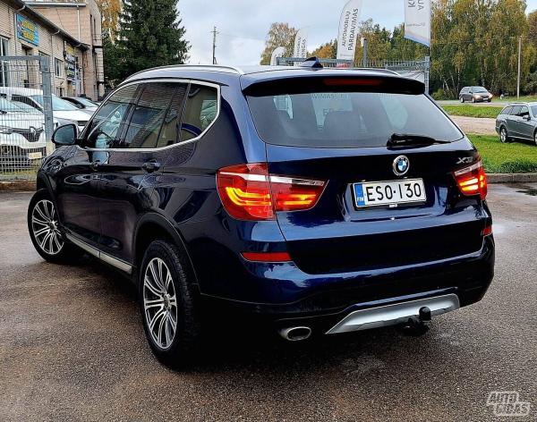 Blue BMW X3 2015 in Radviliskis, with an engine capacity of 2.00 L and mileage of 263 thousand km for 11500 €, photo 10 on AUTOMOTO.COM.LV
