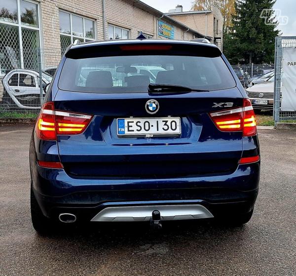 Blue BMW X3 2015 in Radviliskis, with an engine capacity of 2.00 L and mileage of 263 thousand km for 11500 €, photo 11 on AUTOMOTO.COM.LV