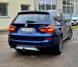 Blue BMW X3 2015 in Radviliskis, with an engine capacity of 2.00 L and mileage of 263 thousand km for 11500 €, photo 12 on AUTOMOTO.COM.LV