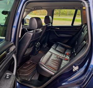 Blue BMW X3 2015 in Radviliskis, with an engine capacity of 2.00 L and mileage of 263 thousand km for 11500 €, photo 17 on AUTOMOTO.COM.LV
