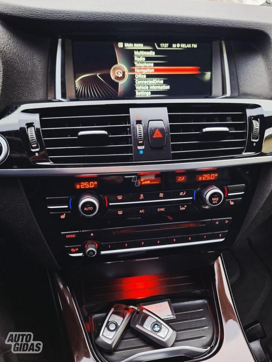 Blue BMW X3 2015 in Radviliskis, with an engine capacity of 2.00 L and mileage of 263 thousand km for 11500 €, photo 24 on AUTOMOTO.COM.LV