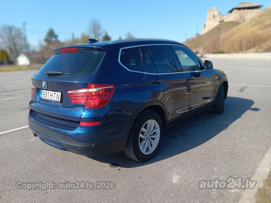 Blue BMW X3 2016 in Tallinn, with an engine capacity of 2.00 L and mileage of 189 thousand km for 19900 €, photo 3 on AUTOMOTO.COM.LV