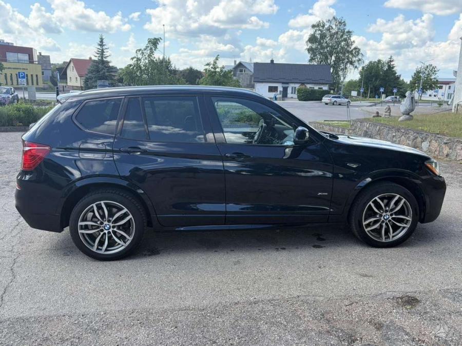 Blue BMW X3 2016 in Kaunas, with an engine capacity of 2.98 L and mileage of 208 thousand km for 15850 €, photo 3 on AUTOMOTO.COM.LV