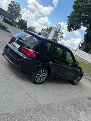 Blue BMW X3 2016 in Kaunas, with an engine capacity of 2.98 L and mileage of 208 thousand km for 15850 €, photo 4 on AUTOMOTO.COM.LV