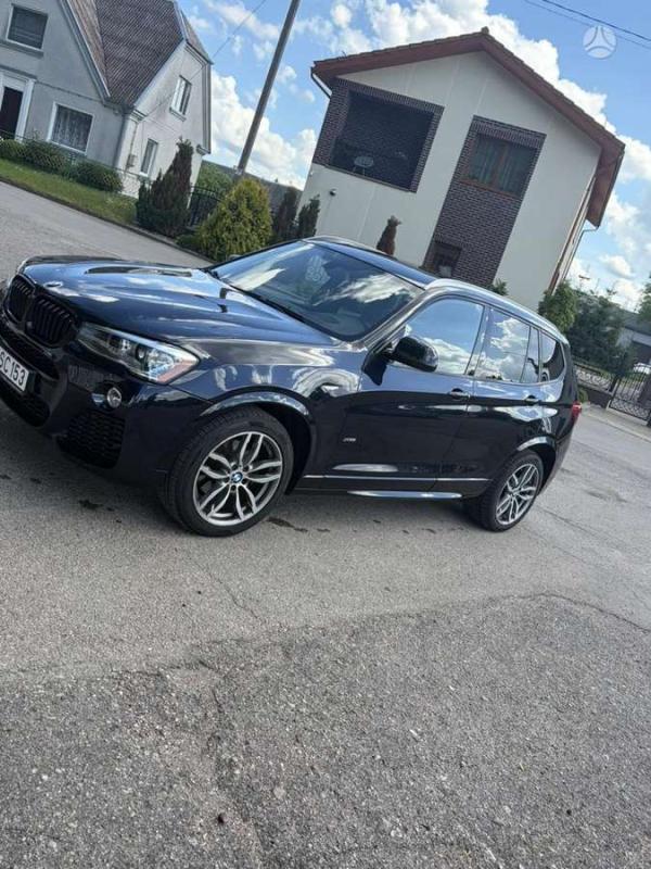 Zils BMW X3 2016 Kauņa, ar dzinēja tilpumu 2.98 L un nobraukumu 208 tūkst. km par 15850 €, foto 6 vietnē AUTOMOTO.COM.LV