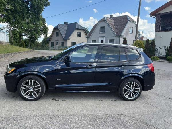 Zils BMW X3 2016 Kauņa, ar dzinēja tilpumu 2.98 L un nobraukumu 208 tūkst. km par 15850 €, foto 8 vietnē AUTOMOTO.COM.LV