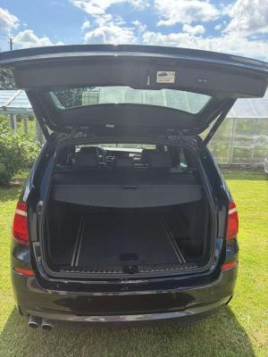 Blue BMW X3 2016 in Kaunas, with an engine capacity of 2.98 L and mileage of 208 thousand km for 15850 €, photo 14 on AUTOMOTO.COM.LV