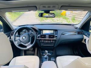 Blue BMW X3 2016 in Vilnius, with an engine capacity of 2.00 L and mileage of 181 thousand km for 11500 €, photo 7 on AUTOMOTO.COM.LV