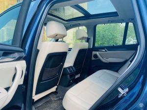 Blue BMW X3 2016 in Vilnius, with an engine capacity of 2.00 L and mileage of 181 thousand km for 11500 €, photo 11 on AUTOMOTO.COM.LV