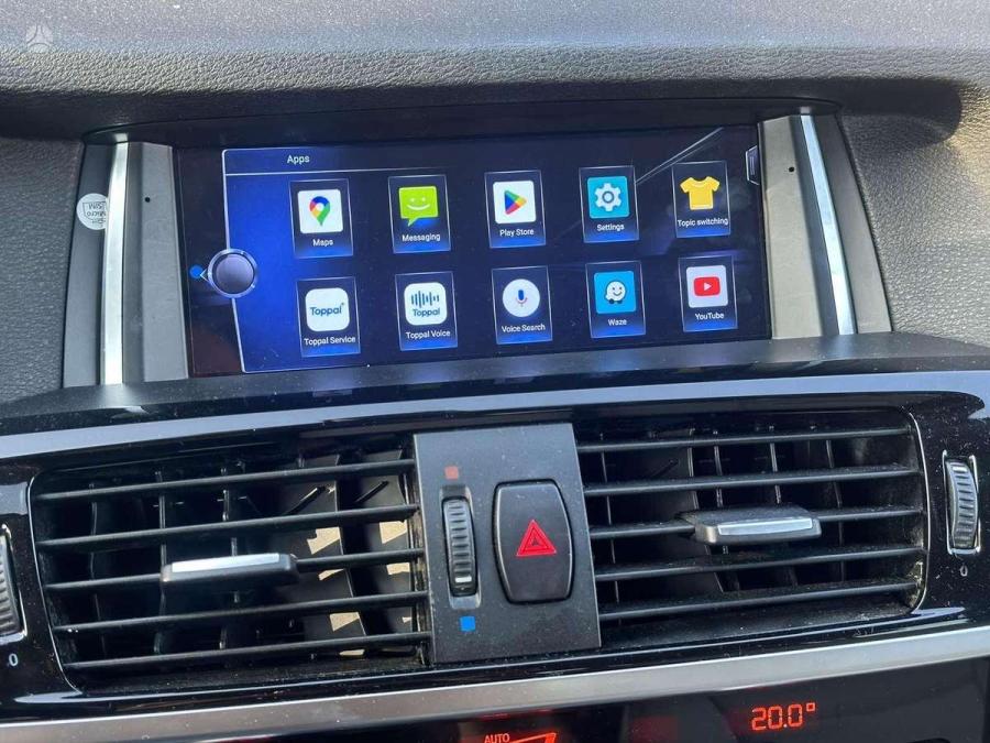 Blue BMW X3 2016 in Vilnius, with an engine capacity of 2.00 L and mileage of 181 thousand km for 11500 €, photo 27 on AUTOMOTO.COM.LV