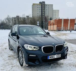 Blue BMW X3 2017 in Kaunas, with an engine capacity of 2.00 L and mileage of 196 thousand km for 24999 €, photo  on AUTOMOTO.COM.LV