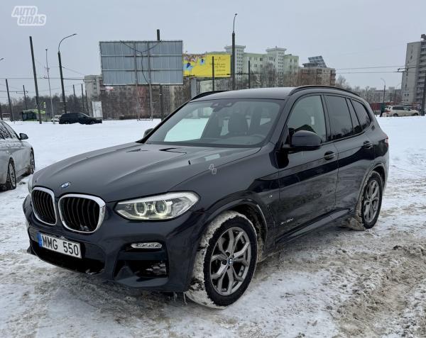 Blue BMW X3 2017 in Kaunas, with an engine capacity of 2.00 L and mileage of 196 thousand km for 24999 €, photo 3 on AUTOMOTO.COM.LV