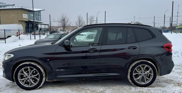 Blue BMW X3 2017 in Kaunas, with an engine capacity of 2.00 L and mileage of 196 thousand km for 24999 €, photo 4 on AUTOMOTO.COM.LV