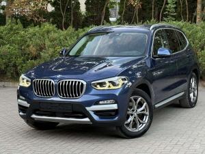Blue BMW X3 2017 in Prienai, with an engine capacity of 2.00 L and mileage of 238 thousand km for 19400 €, photo  on AUTOMOTO.COM.LV
