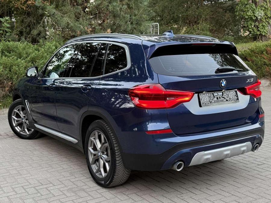 Blue BMW X3 2017 in Prienai, with an engine capacity of 2.00 L and mileage of 238 thousand km for 19400 €, photo 18 on AUTOMOTO.COM.LV