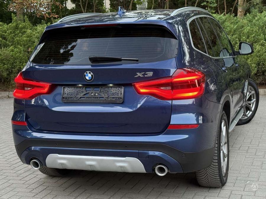 Blue BMW X3 2017 in Prienai, with an engine capacity of 2.00 L and mileage of 238 thousand km for 19400 €, photo 21 on AUTOMOTO.COM.LV