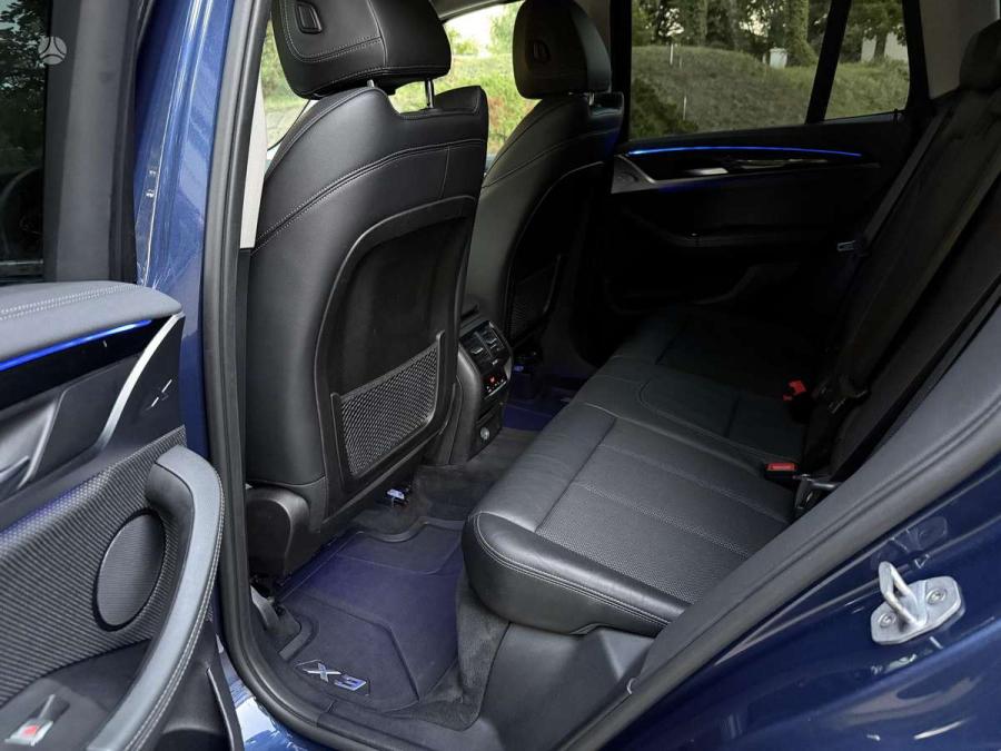 Blue BMW X3 2017 in Prienai, with an engine capacity of 2.00 L and mileage of 238 thousand km for 19400 €, photo 32 on AUTOMOTO.COM.LV