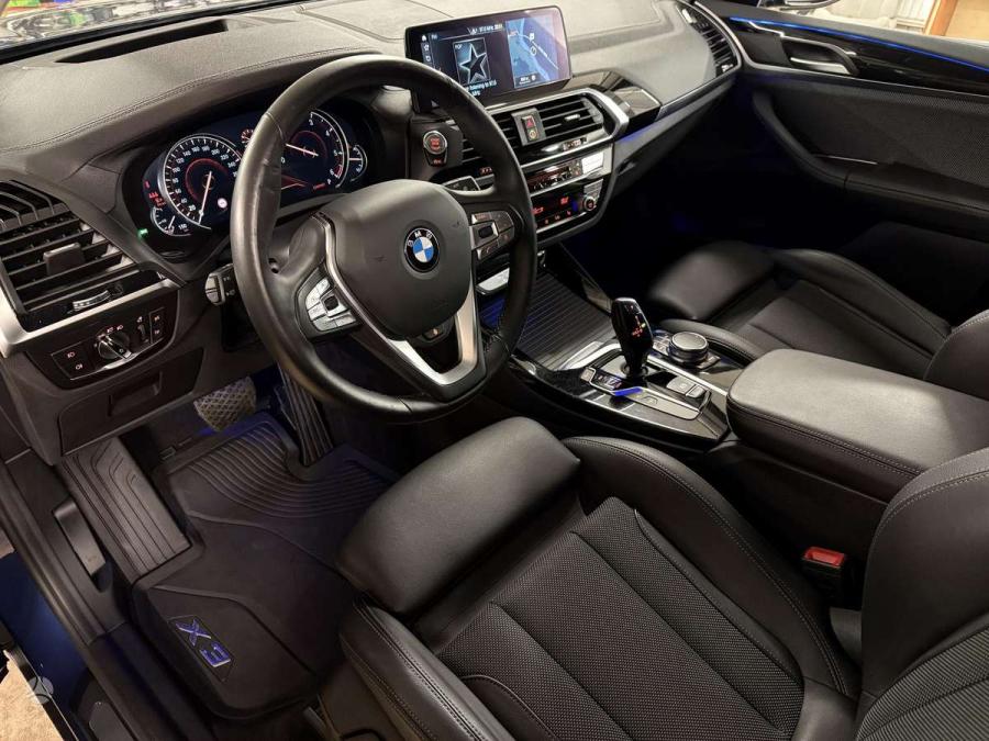 Blue BMW X3 2017 in Prienai, with an engine capacity of 2.00 L and mileage of 238 thousand km for 19400 €, photo 34 on AUTOMOTO.COM.LV