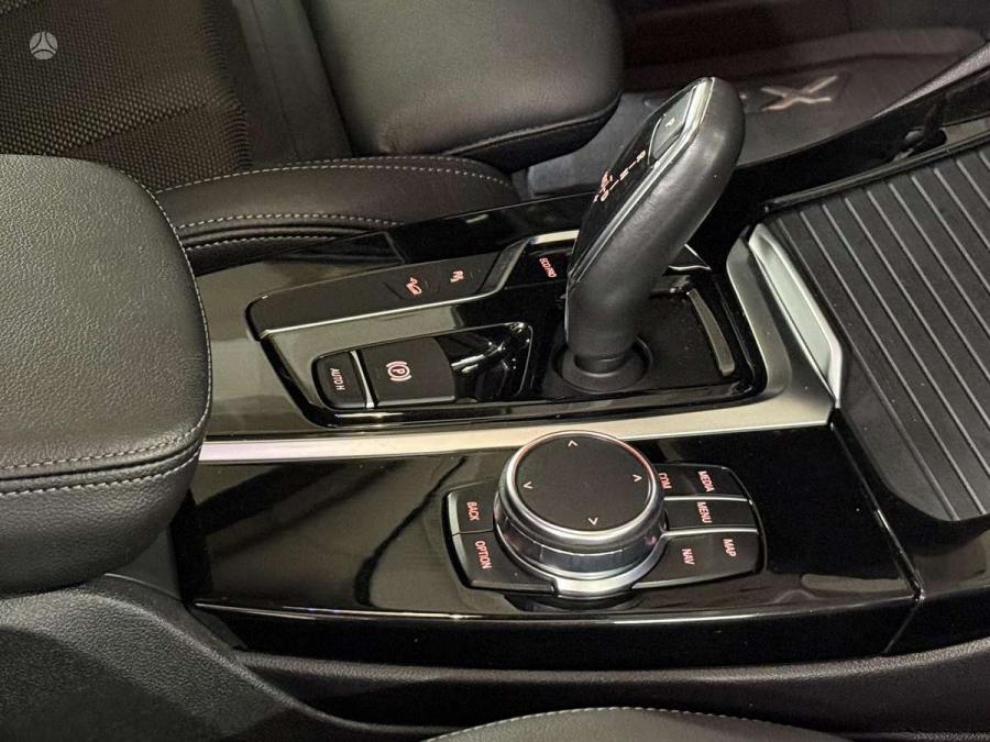 Blue BMW X3 2017 in Prienai, with an engine capacity of 2.00 L and mileage of 238 thousand km for 19400 €, photo 39 on AUTOMOTO.COM.LV