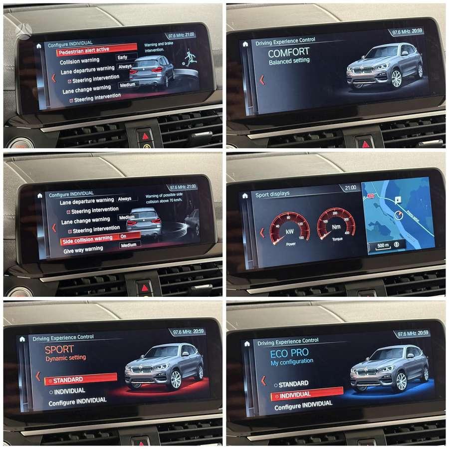 Blue BMW X3 2017 in Prienai, with an engine capacity of 2.00 L and mileage of 238 thousand km for 19400 €, photo 49 on AUTOMOTO.COM.LV