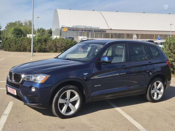 БМВ Х3 2017 в Шяуляй на AUTOMOTO.COM.LV Синий БМВ Х3 2017 в Шяуляй, объемом двигателя 2.98 л и пробегом 135 тыс. км за 14500 €, фото 3 на AUTOMOTO.COM.LV