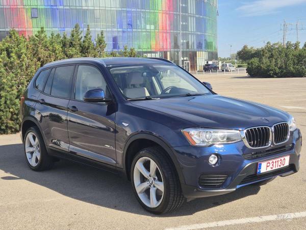 БМВ Х3 2017 в Шяуляй на AUTOMOTO.COM.LV Синий БМВ Х3 2017 в Шяуляй, объемом двигателя 2.98 л и пробегом 135 тыс. км за 14500 €, фото 4 на AUTOMOTO.COM.LV