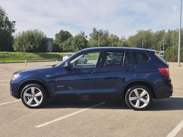 БМВ Х3 2017 в Шяуляй на AUTOMOTO.COM.LV Синий БМВ Х3 2017 в Шяуляй, объемом двигателя 2.98 л и пробегом 135 тыс. км за 14500 €, фото 5 на AUTOMOTO.COM.LV