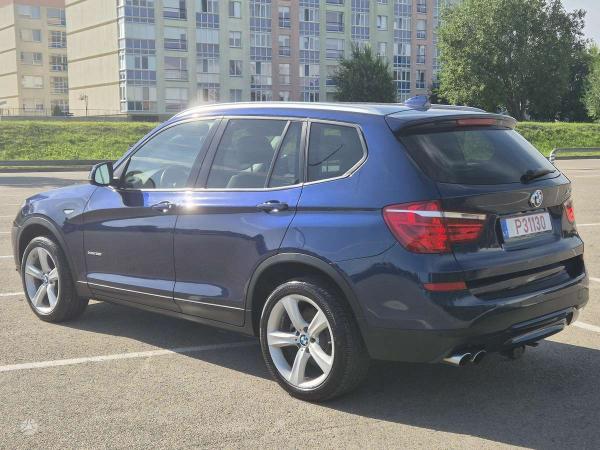 БМВ Х3 2017 в Шяуляй на AUTOMOTO.COM.LV Синий БМВ Х3 2017 в Шяуляй, объемом двигателя 2.98 л и пробегом 135 тыс. км за 14500 €, фото 6 на AUTOMOTO.COM.LV