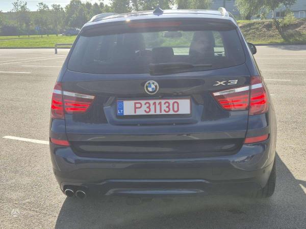 БМВ Х3 2017 в Шяуляй на AUTOMOTO.COM.LV Синий БМВ Х3 2017 в Шяуляй, объемом двигателя 2.98 л и пробегом 135 тыс. км за 14500 €, фото 10 на AUTOMOTO.COM.LV