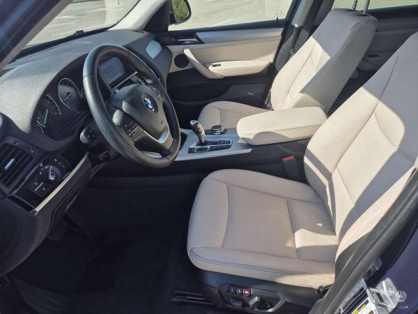 БМВ Х3 2017 в Шяуляй на AUTOMOTO.COM.LV Синий БМВ Х3 2017 в Шяуляй, объемом двигателя 2.98 л и пробегом 135 тыс. км за 14500 €, фото 11 на AUTOMOTO.COM.LV