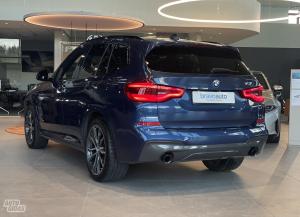 Blue BMW X3 2017 in Vilnius, with an engine capacity of 3.00 L and mileage of 192 thousand km for 26991 €, photo 7 on AUTOMOTO.COM.LV