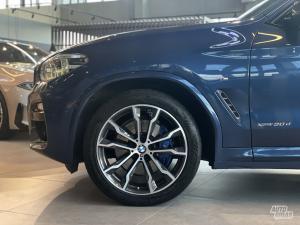 Blue BMW X3 2017 in Vilnius, with an engine capacity of 3.00 L and mileage of 192 thousand km for 26991 €, photo 8 on AUTOMOTO.COM.LV