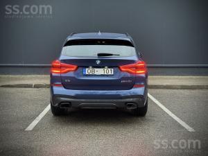 Zils BMW X3 2018 Rīga, ar dzinēja tilpumu 3.00 L un nobraukumu 188 tūkst. km par 32200 €, foto 5 vietnē AUTOMOTO.COM.LV