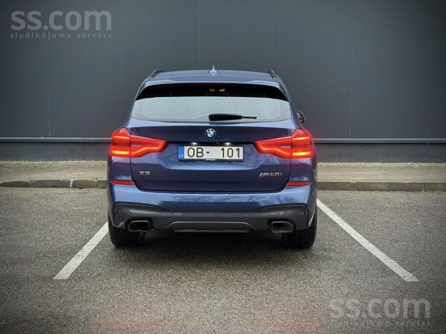 Zils BMW X3 2018 Rīga, ar dzinēja tilpumu 3.00 L un nobraukumu 188 tūkst. km par 32200 €, foto 5 vietnē AUTOMOTO.COM.LV