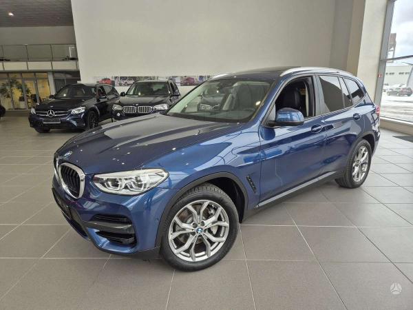 Blue BMW X3 2018 in Marijampole, with an engine capacity of 2.00 L and mileage of 140 thousand km for 25999 €, photo 1 on AUTOMOTO.COM.LV
