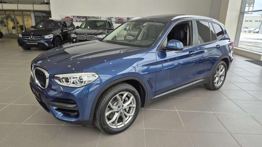 Blue BMW X3 2018 in Marijampole, with an engine capacity of 2.00 L and mileage of 140 thousand km for 25999 €, photo 2 on AUTOMOTO.COM.LV